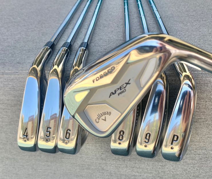 Callaway Apex Pro 19 Iron Set 4-PW True Temper Elevate Tour X Shaft ...